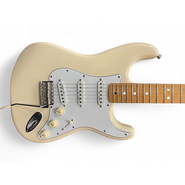 Used Fender Jimi Hendrix Stratocaster Cream Solid Body Electric Guitar ...