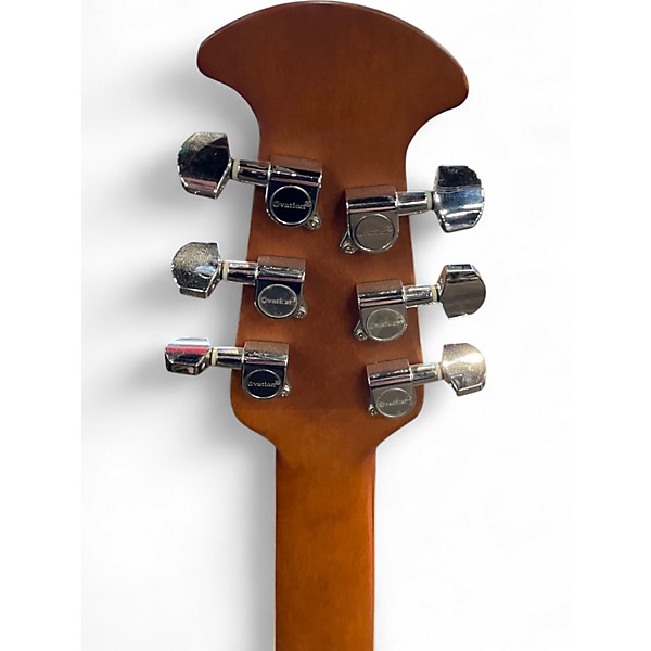 Used Ovation CS24 Trans Red Acoustic Electric Guitar Trans Red | Guitar ...