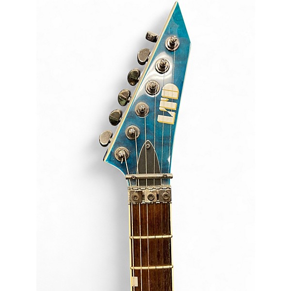 Used ESP LTD MH400 BLUE Solid Body Electric Guitar BLUE | Guitar Center