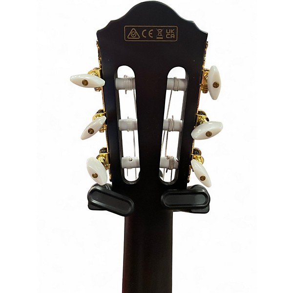 Used Ibanez TIM HENSON 1OD10 Black Classical Acoustic Electric Guitar ...