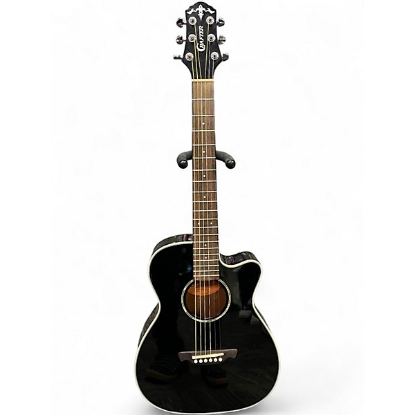 Used Crafter Guitars TRV23 BLACK Acoustic Guitar BLACK | Guitar Center
