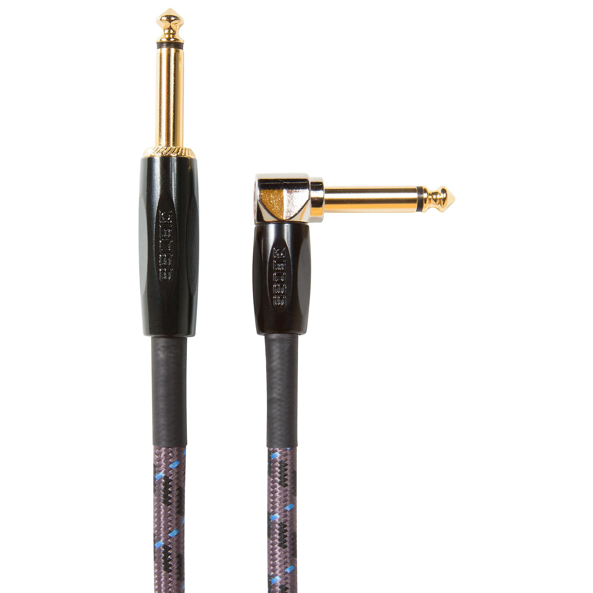 Boss 1/4" Angle - Straight Instrument Cable 10 ft. | Guitar Center