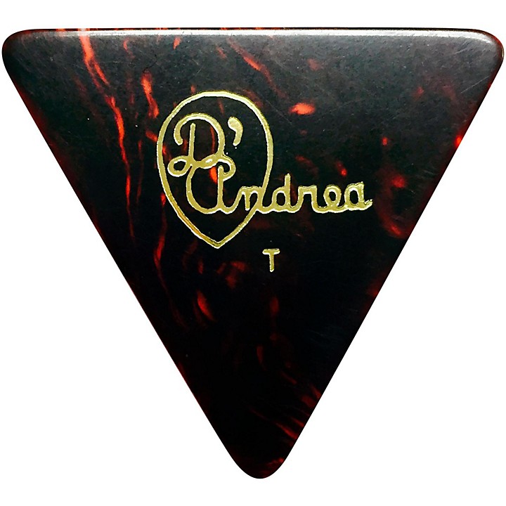 D'Andrea 355 Triangle Celluloid Guitar Picks One Dozen Shell Thin ...