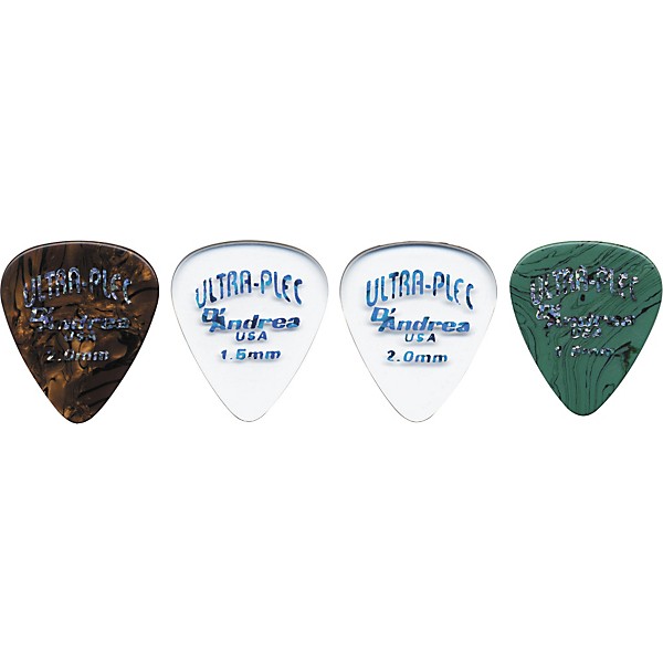 D'Andrea Ultra Plec Thermoplastic Guitar Picks One Dozen Burled Wood 2. ...