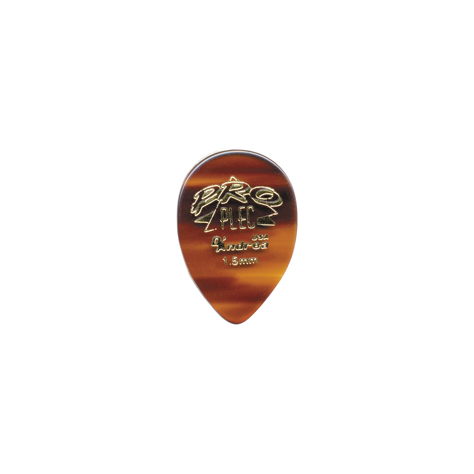 D'Andrea Pro Plec Guitar Picks Small Pointed Teardrop - One Dozen Shell ...