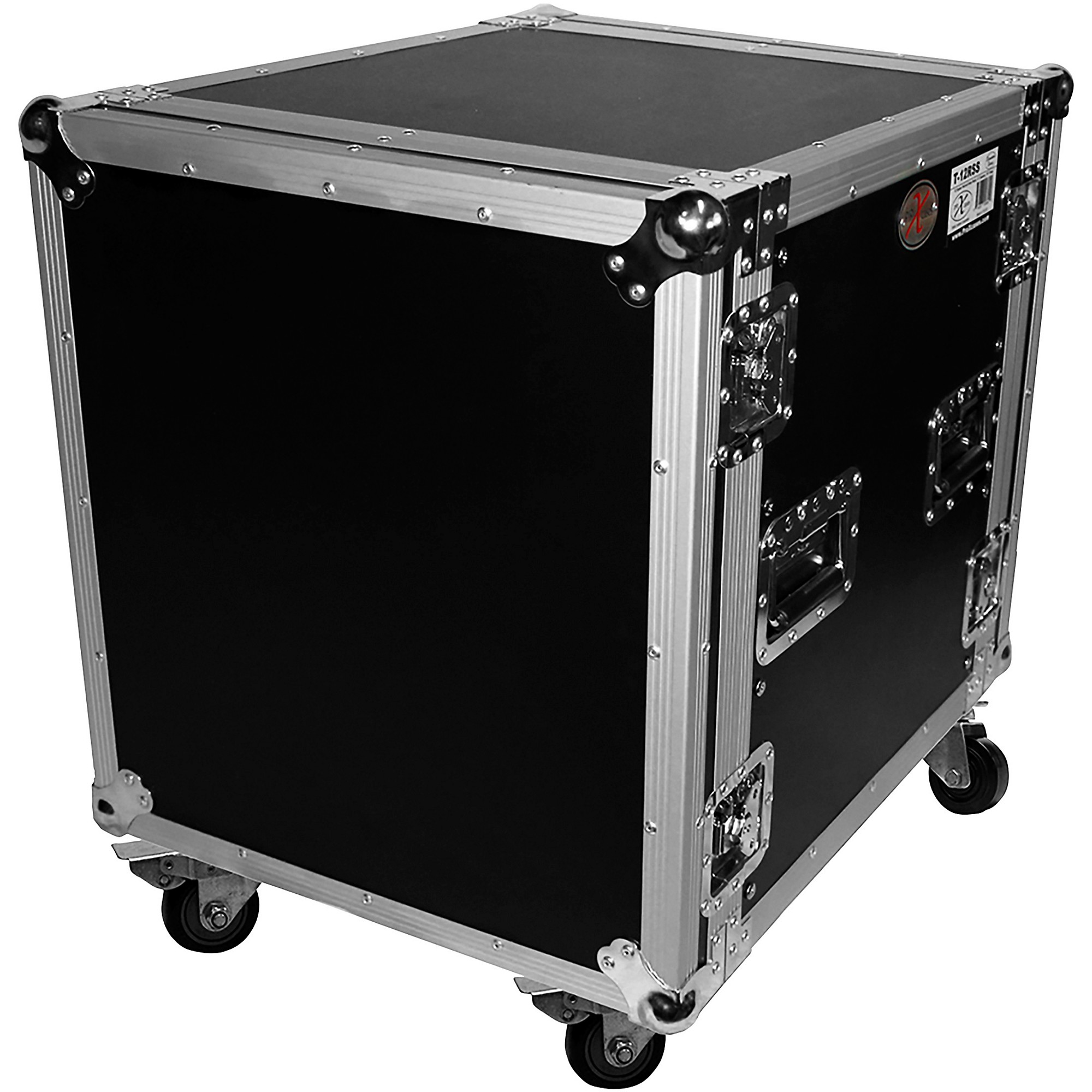 ProX 12U Space Amp Rack Mount ATA Flight Case 19" Depth w Casters ...