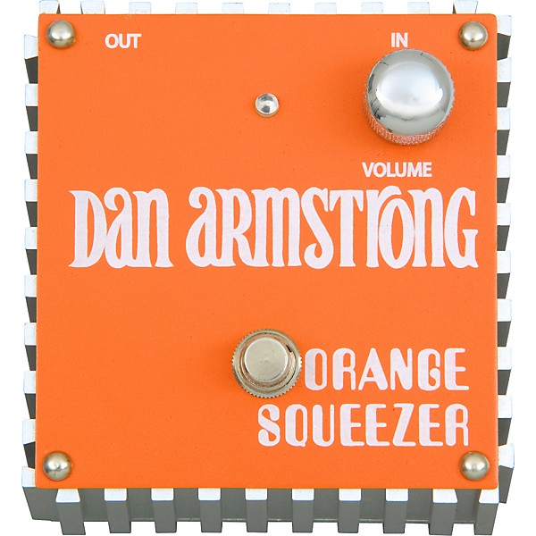 Dan Armstrong Orange Squeezer Compressor Guitar Effects Pedal Orange ...