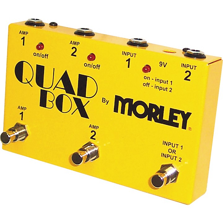 Morley Quad Box Guitar and Amp Switcher | Guitar Center