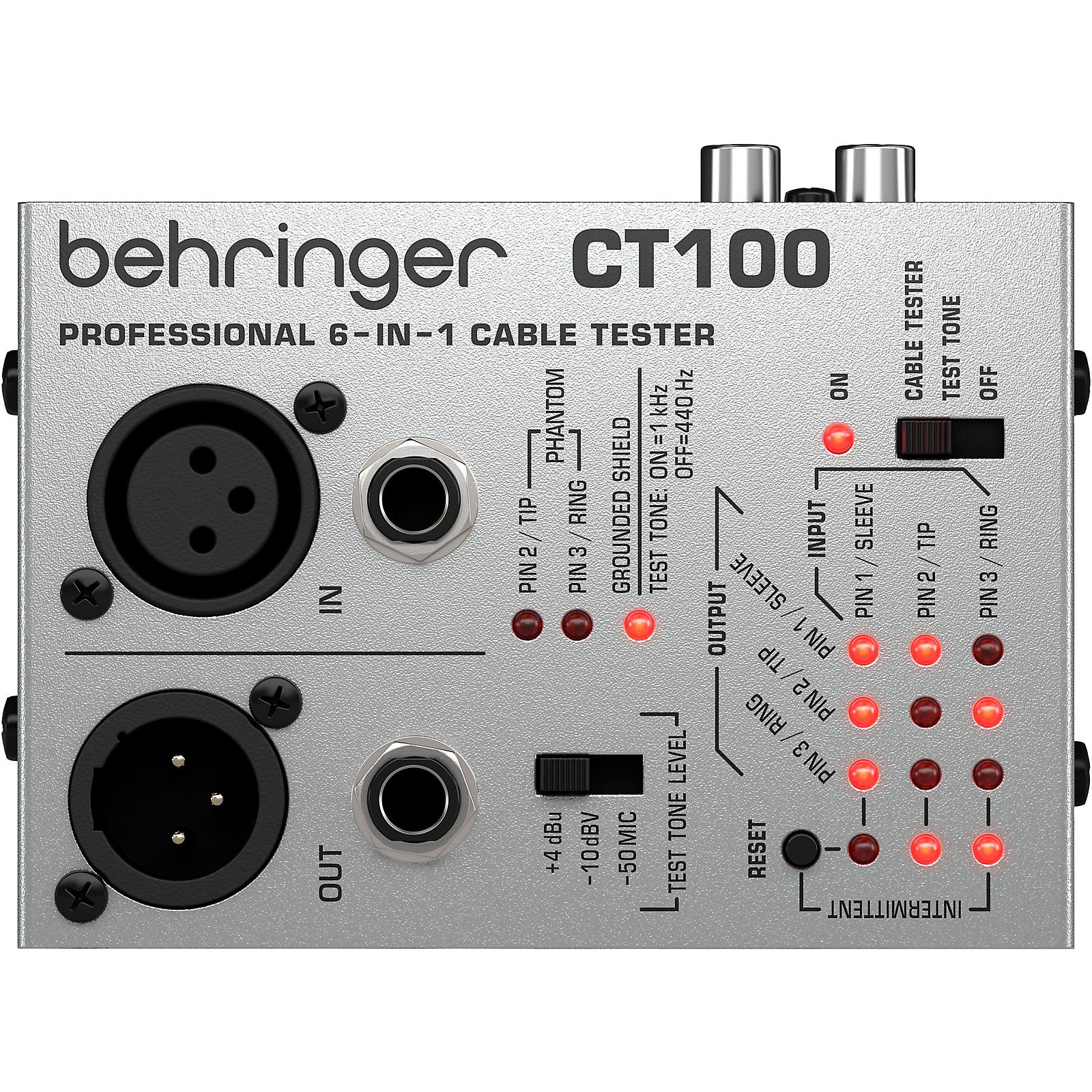 Behringer CT100 6-in-1 Cable Tester | Guitar Center
