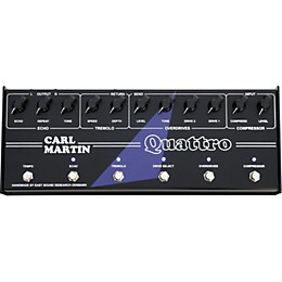 Carl Martin Quattro Guitar Multi Effects Pedal | Guitar Center