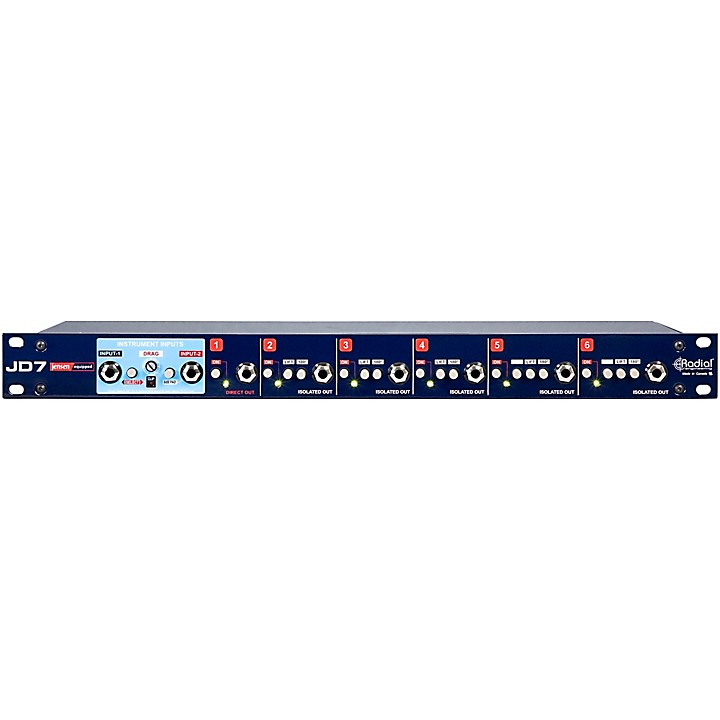 Radial Engineering JD7 Injector Guitar Signal Distribution System ...