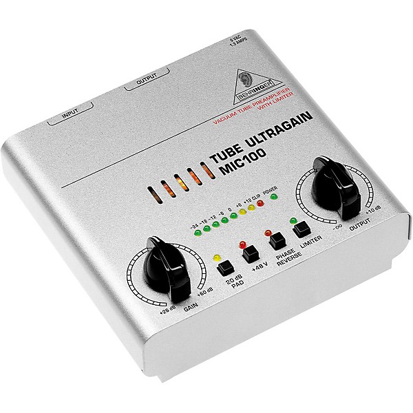 Behringer TUBE ULTRAGAIN MIC100 Preamp | Guitar Center