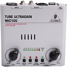 Behringer TUBE ULTRAGAIN MIC100 Preamp | Guitar Center