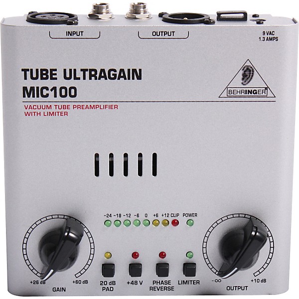 Behringer TUBE ULTRAGAIN MIC100 Preamp | Guitar Center