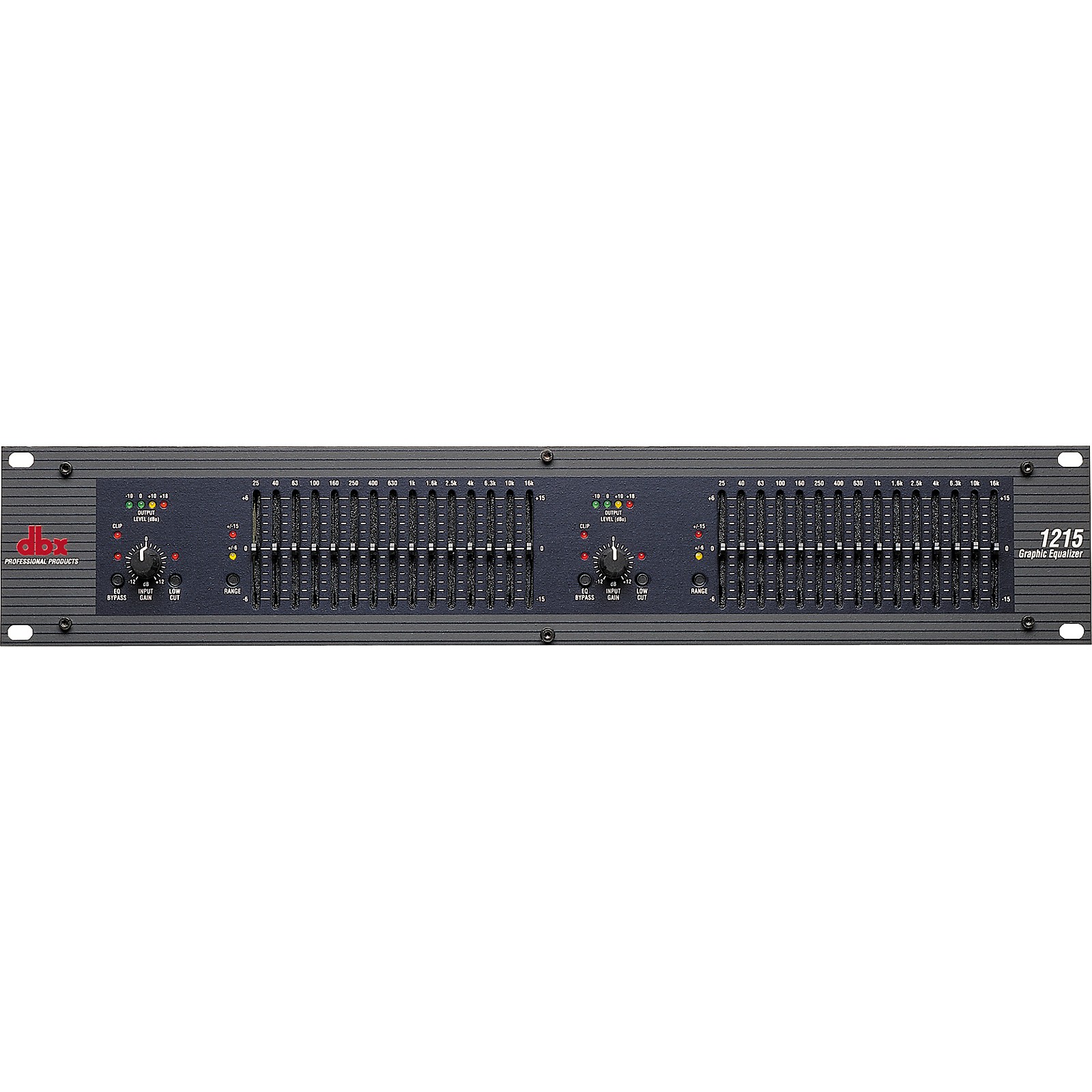 dbx 1215 Dual 15-Band Graphic Equalizer | Guitar Center