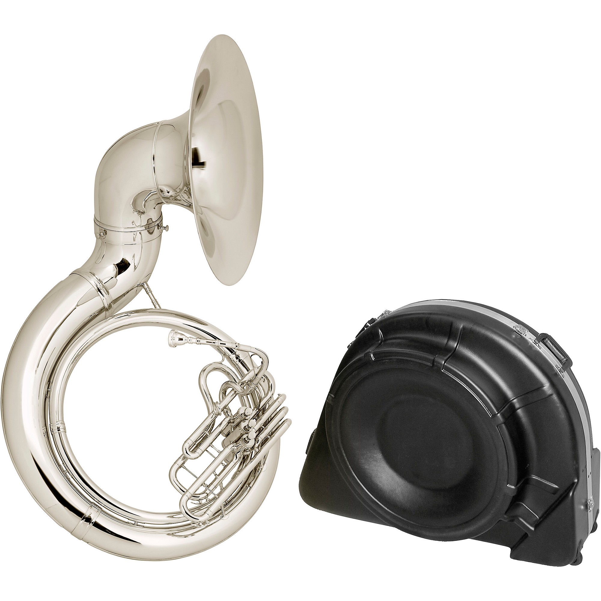 Conn 20K Series Brass BBb Sousaphone 20KSPW Silver Plate with Case ...