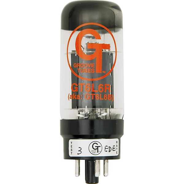 Groove Tubes Gold Series GT-6L6-R Matched Power Tubes Medium (4-7 GT Rating) Quartet | Guitar Center