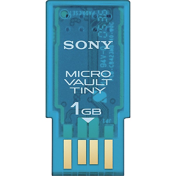 Sony Micro Vault Tiny USB Flash Drive 1 GB | Guitar Center