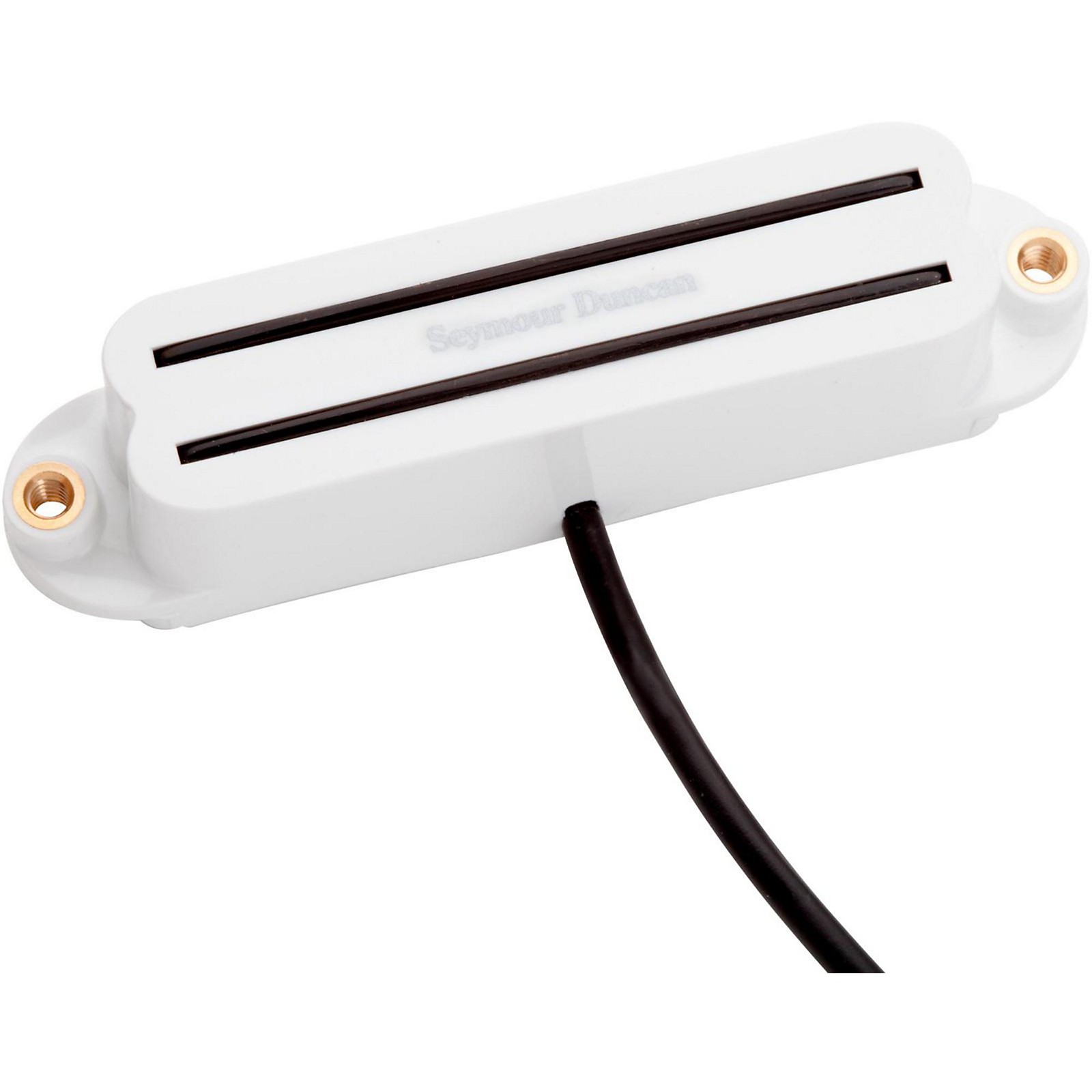 Seymour Duncan SHR-1 Hot Rails Single-Coil Sized Humbucker Pickup White ...