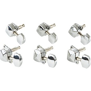 Proline 3+3 Diagonal Mount Tuning Machines Chrome | Guitar Center