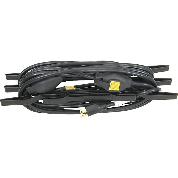 Stage Ninja Musician's Extension Stringer Cord 25', 12 GA, 15-amp w ...