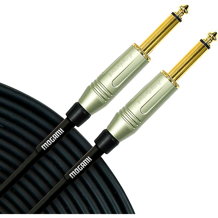 Mogami 1/4" Straight Instrument Cable 12 ft. | Guitar Center