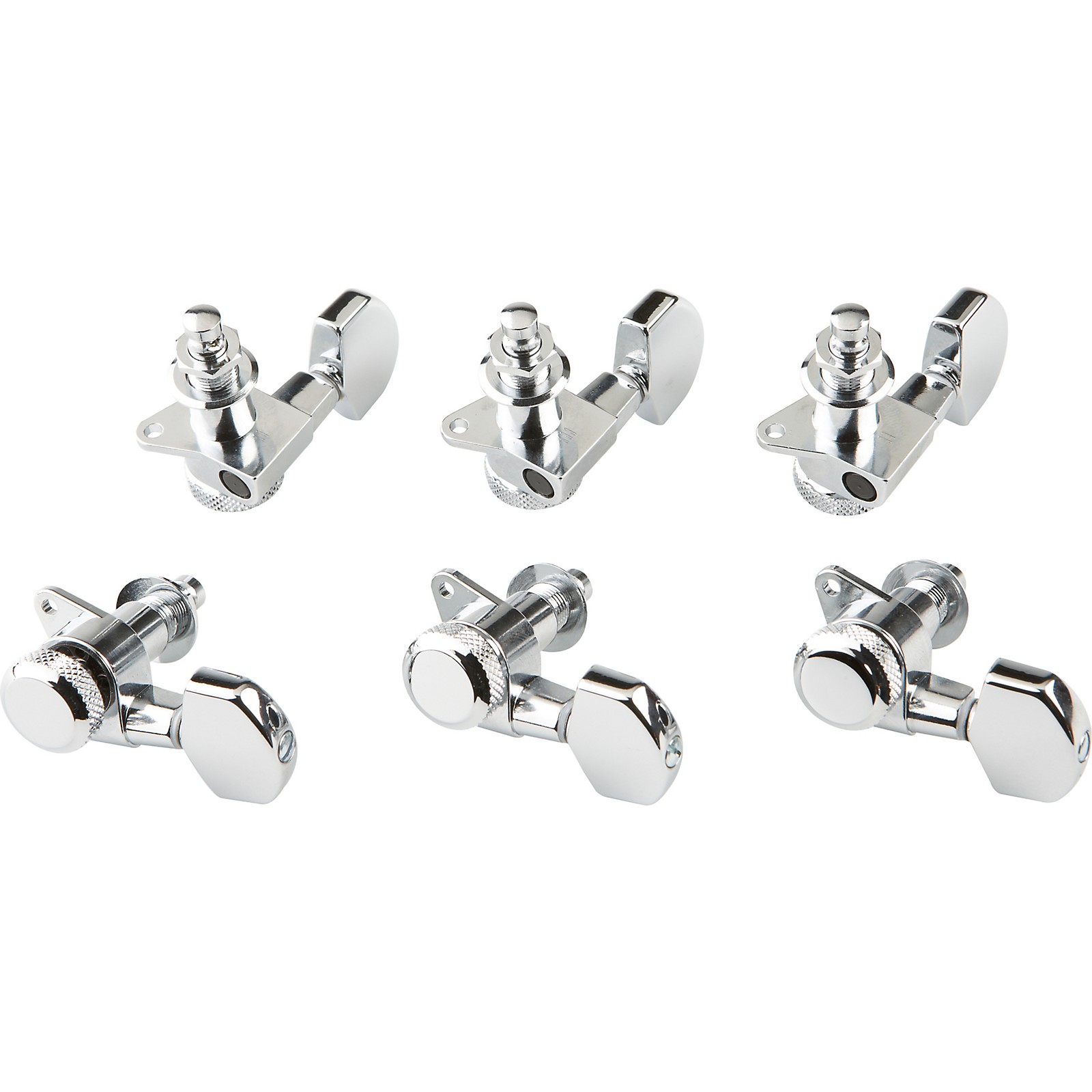 Schaller Locking Tuning Machine Heads 3-per-side Chrome | Guitar Center