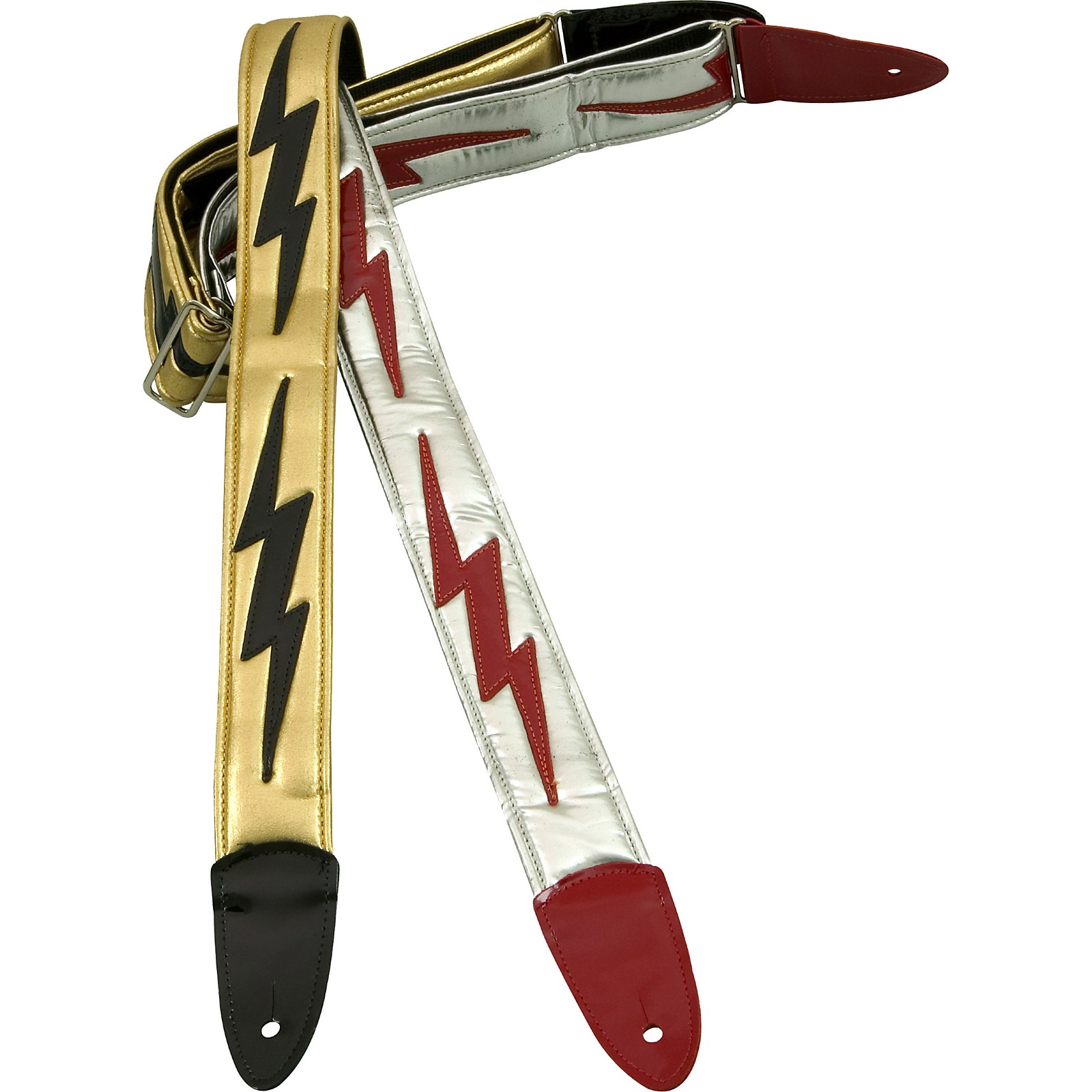 Jodi Head Lightning Bolt Guitar Strap Gold/Black | Guitar Center