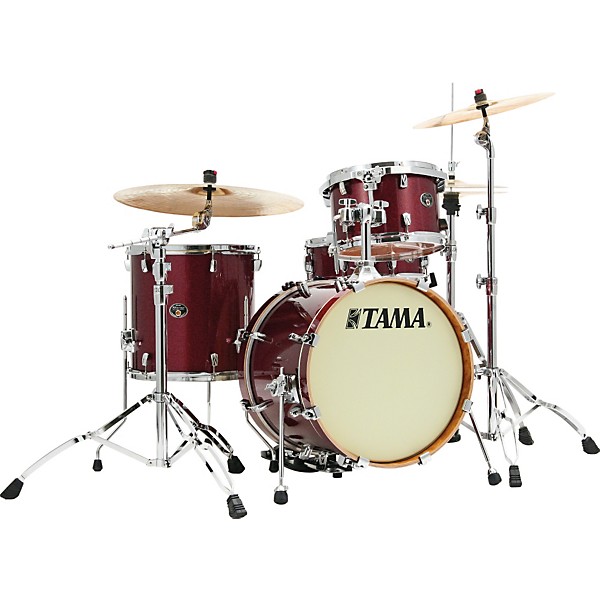 TAMA Silverstar 4-Piece Jazz Shell Pack Vintage Burgundy Sparkle ...