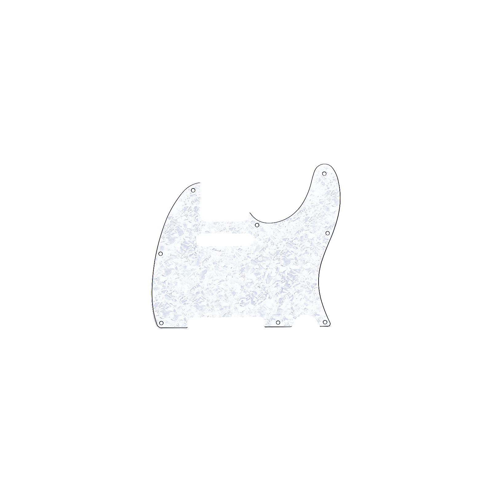 Fender Telecaster Pickguard White Pearl | Guitar Center