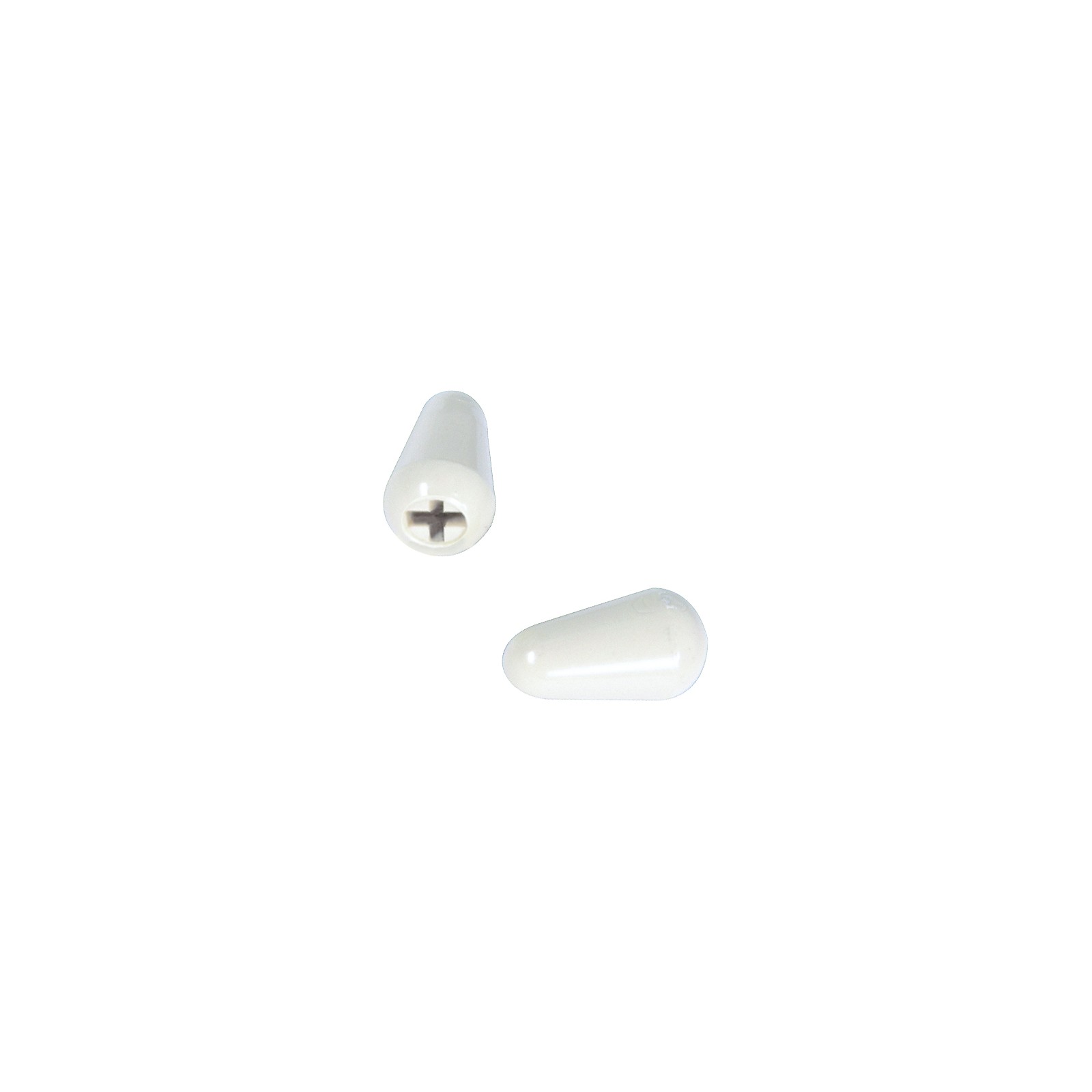 Fender Original Stratocaster White Switch Tips (2) | Guitar Center