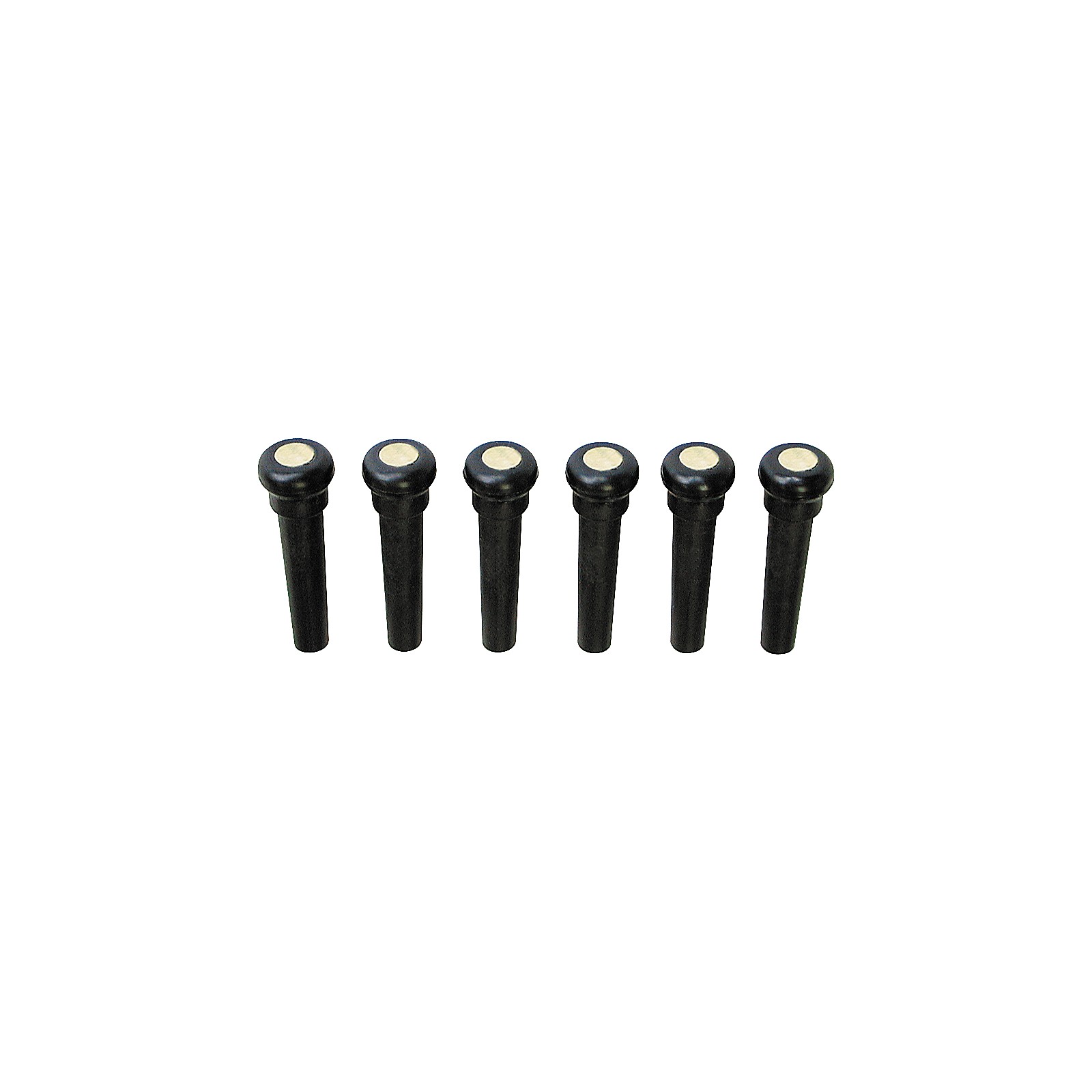 Graph Tech Tusq Ivory Acoustic Guitar Bridge Pins Black Pearl Dot ...