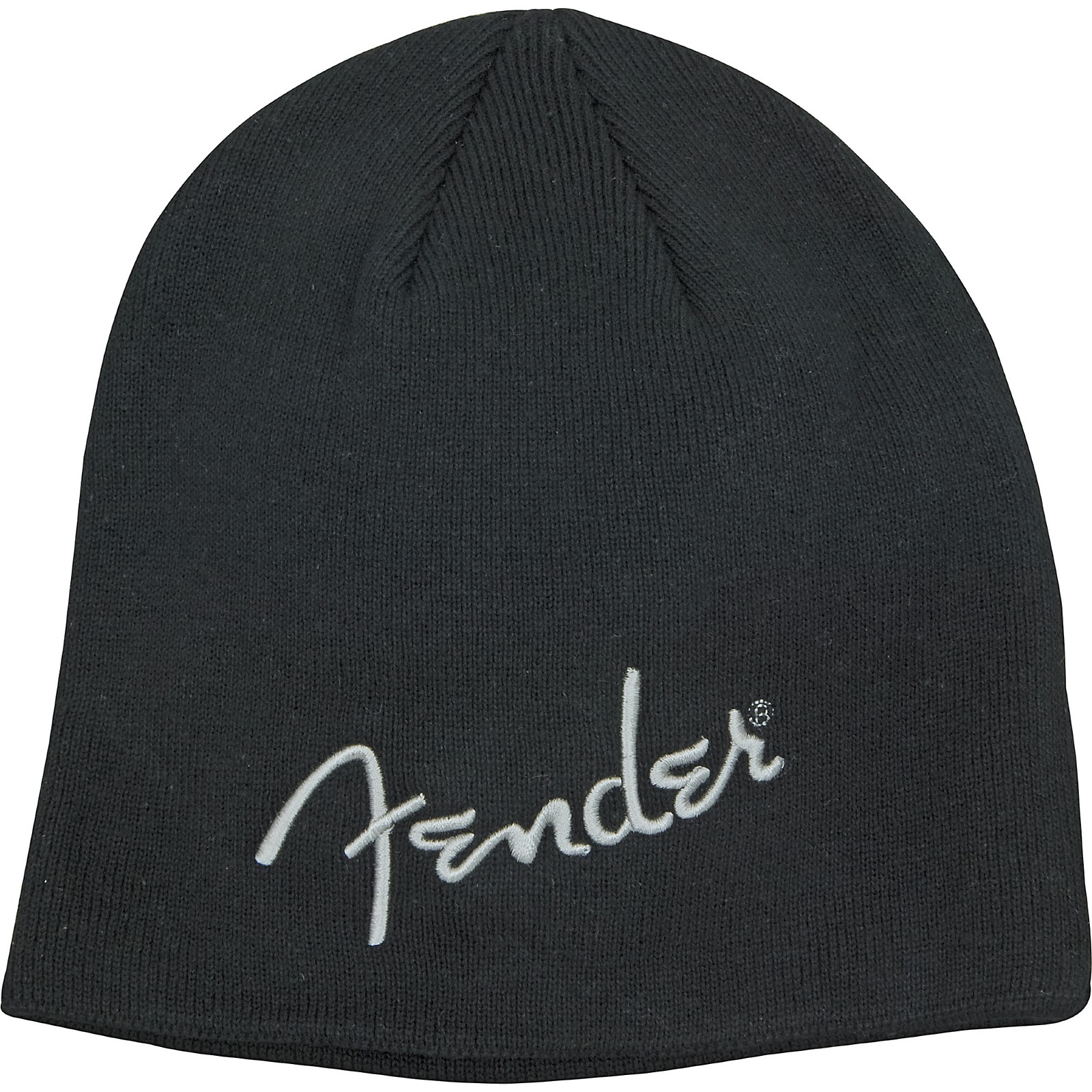 Fender Script Logo Beanie Black | Guitar Center
