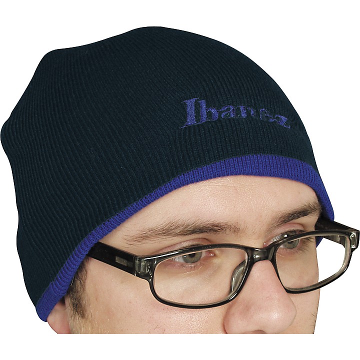 Ibanez Logo Knit Cap Black, Blue | Guitar Center