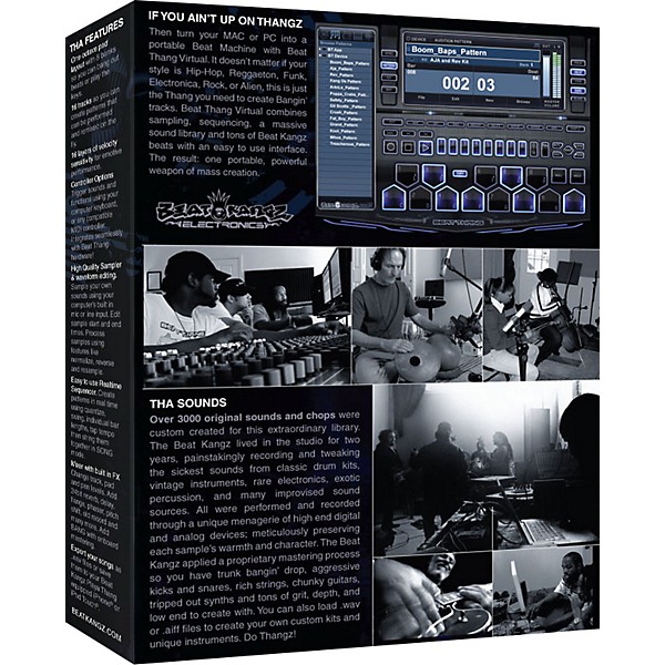 Beatkangz Beat Thang Virtual Beat Production Software | Guitar Center