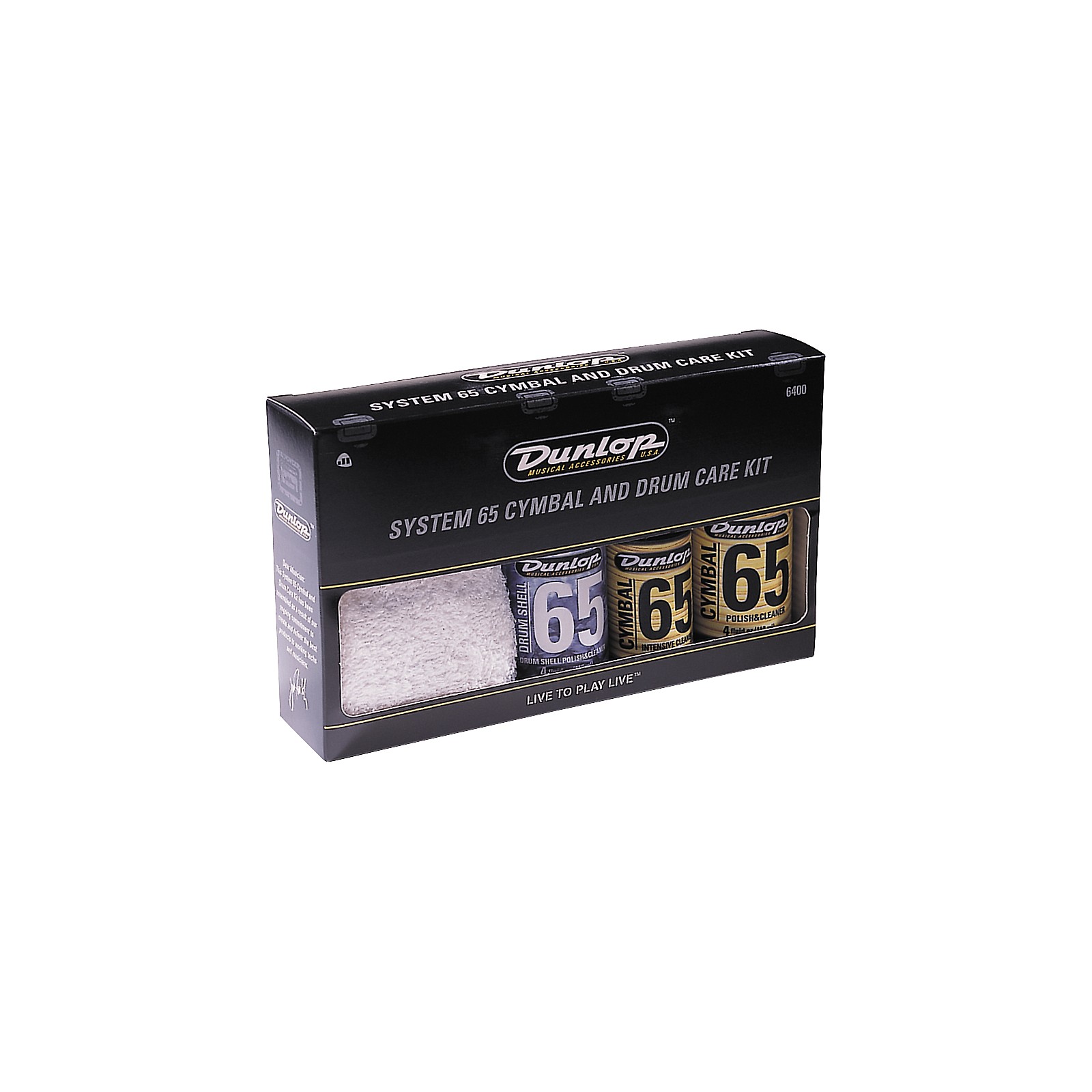 Dunlop System 65 Cymbal and Drum Care Kit | Guitar Center