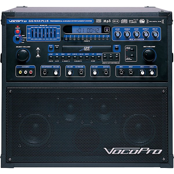 VocoPro GigMan Plus All In One Karaoke System | Guitar Center