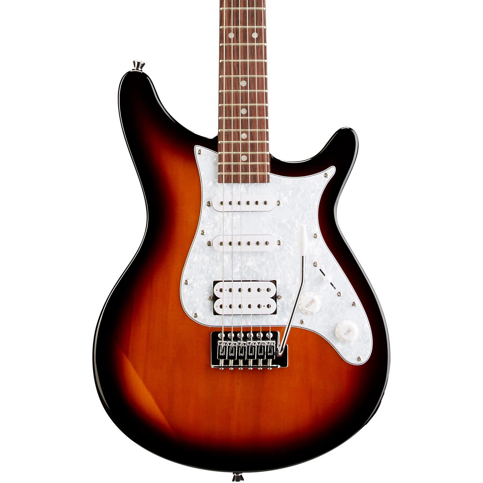 Rogue Rocketeer Deluxe Electric Guitar Vintage Sunburst | Guitar Center