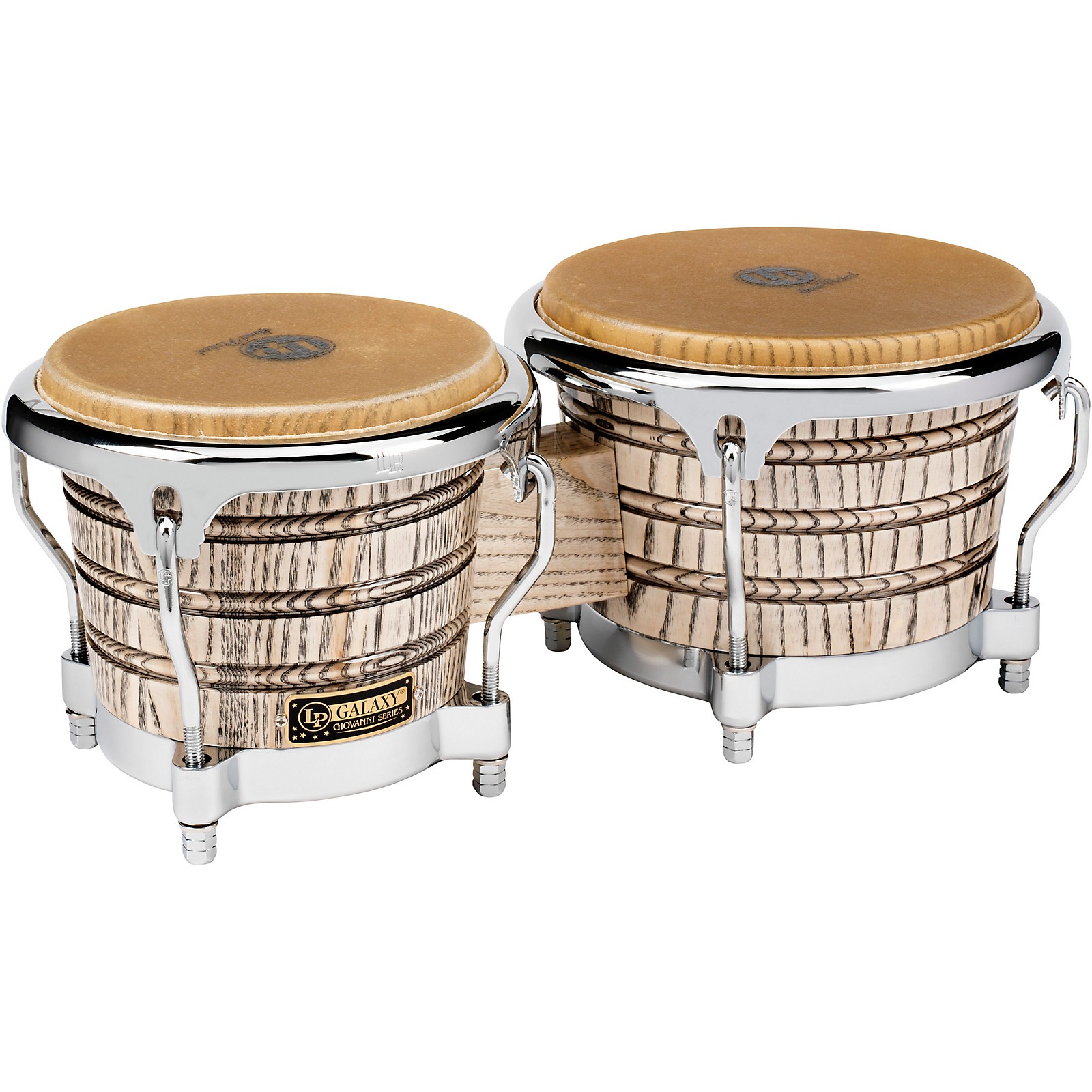 LP LP793X Giovanni Galaxy Series Bongos Chrome | Guitar Center