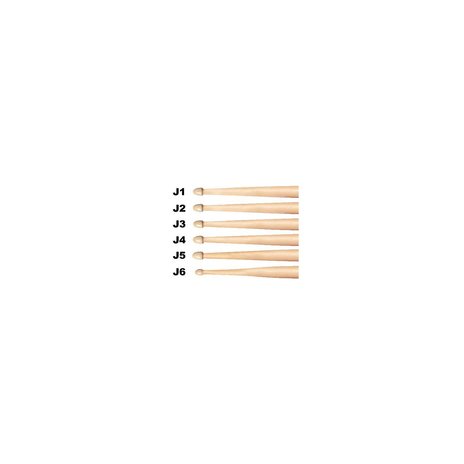 Vic Firth American Jazz Hickory Drum Sticks Wood AJ2 | Guitar Center