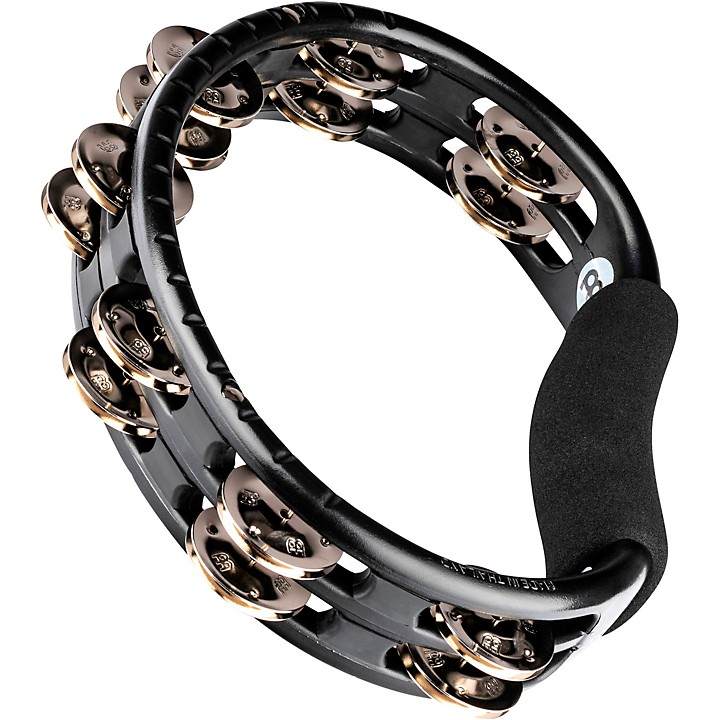 MEINL Hand Tambourine Black Steel | Guitar Center
