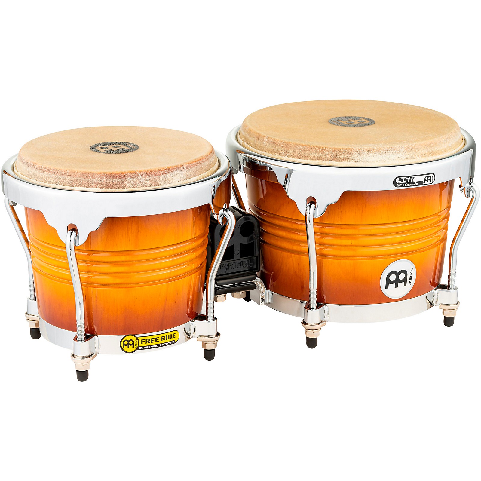 MEINL Free Ride Bongo 200 Series Gold Amber Burst | Guitar Center