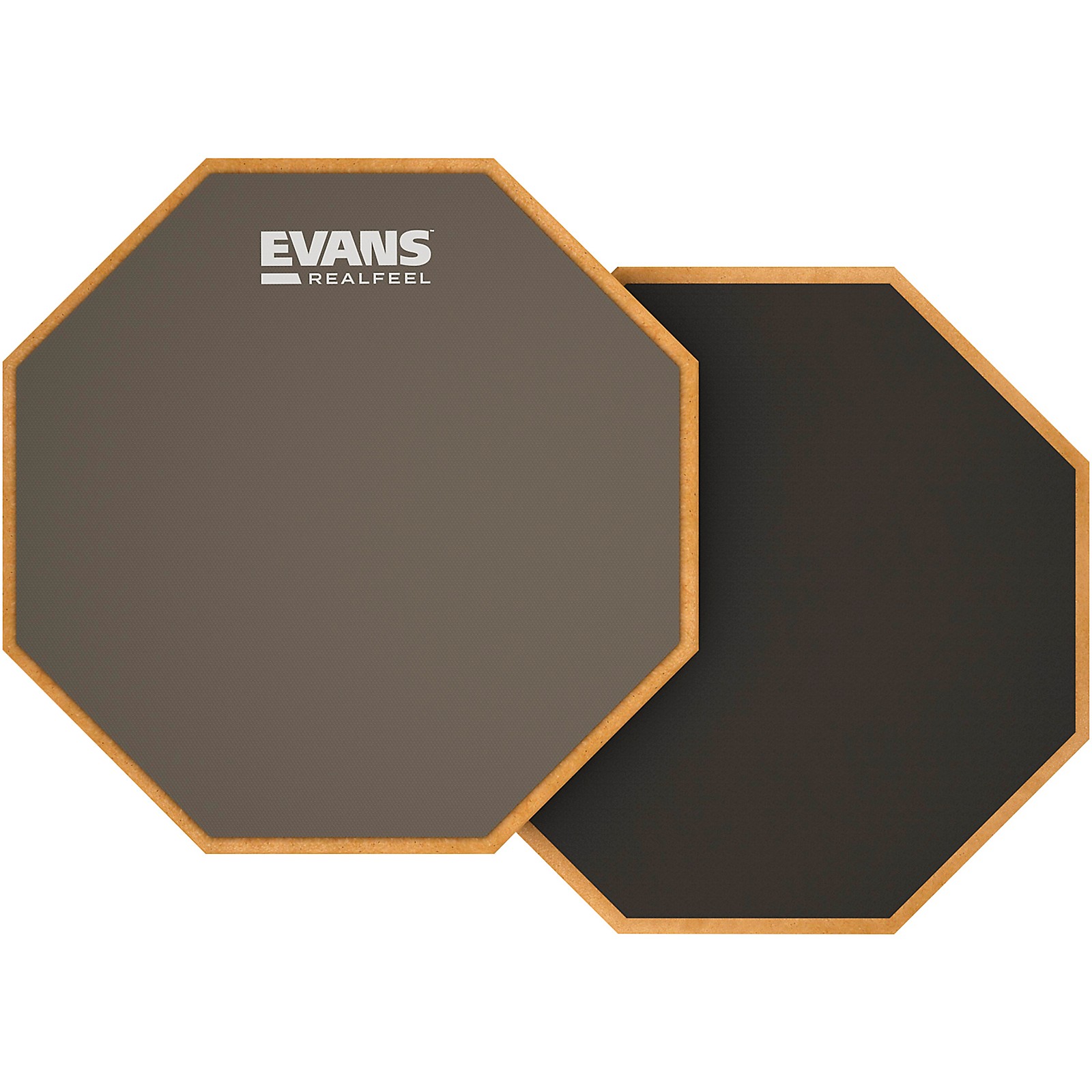 Evans RealFeel 2-Sided Speed and Workout Drum Pad Gray 6 in. | Guitar ...