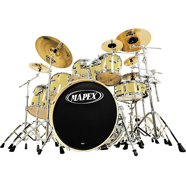 Mapex Pro M Maple 6-Piece Studio Drum Set 2005 Spec Blue Ice | Guitar ...