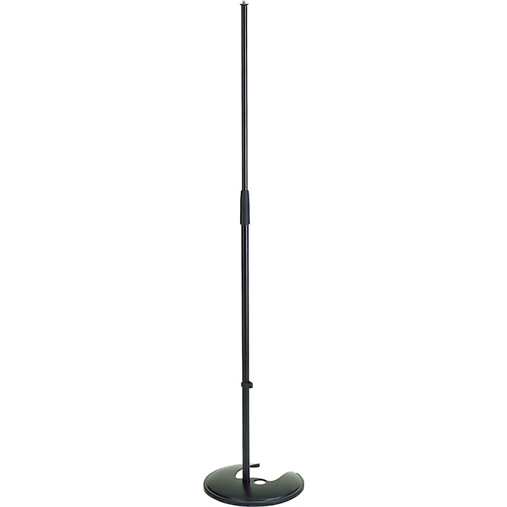 K&M Microphone Stand with Stackable Round Base | Guitar Center