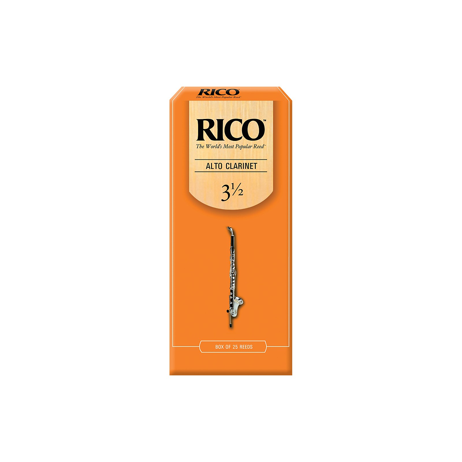 Rico Alto Clarinet Reeds, Box of 25 Strength 3.5 | Guitar Center
