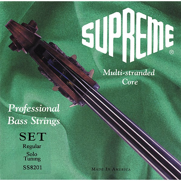 Super Sensitive Supreme Bass Strings Set, Solo 3/4 Size | Guitar Center