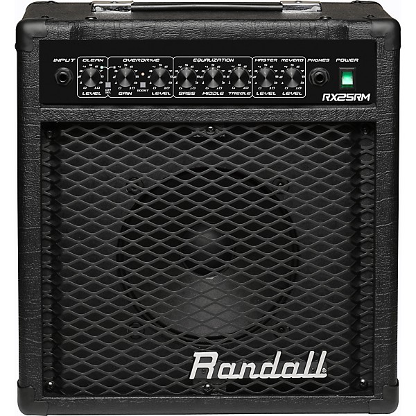 Randall RX Series RX25RM 25W 1x10 Guitar Combo Amp Black | Guitar Center