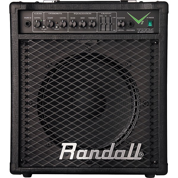 Restock Randall RX Series V2XM 30W 1x12 Guitar Combo Amp Black | Guitar Center