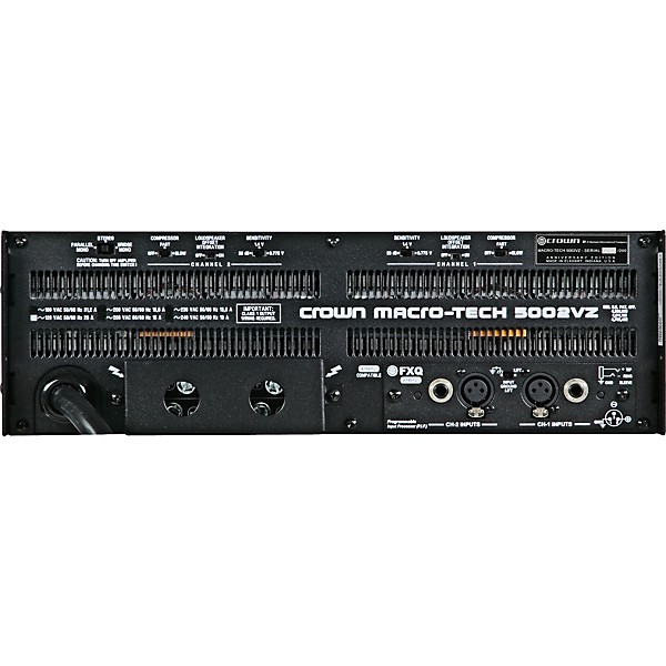Crown MA-5002VZ AE Macro-Tech Anniversary Power Amp | Guitar Center